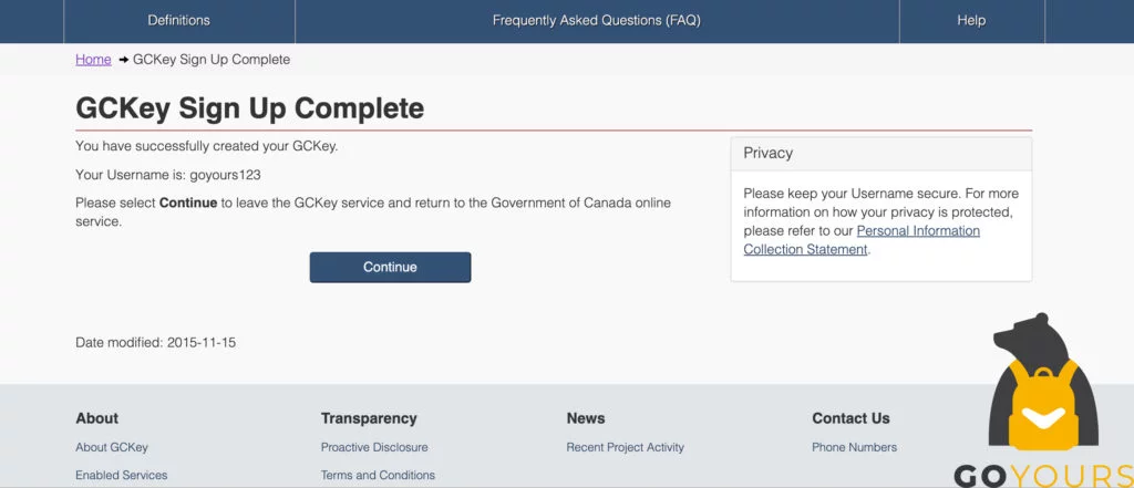 加拿大簽證GCKey申請 - Go Yours - 高優國際留學
